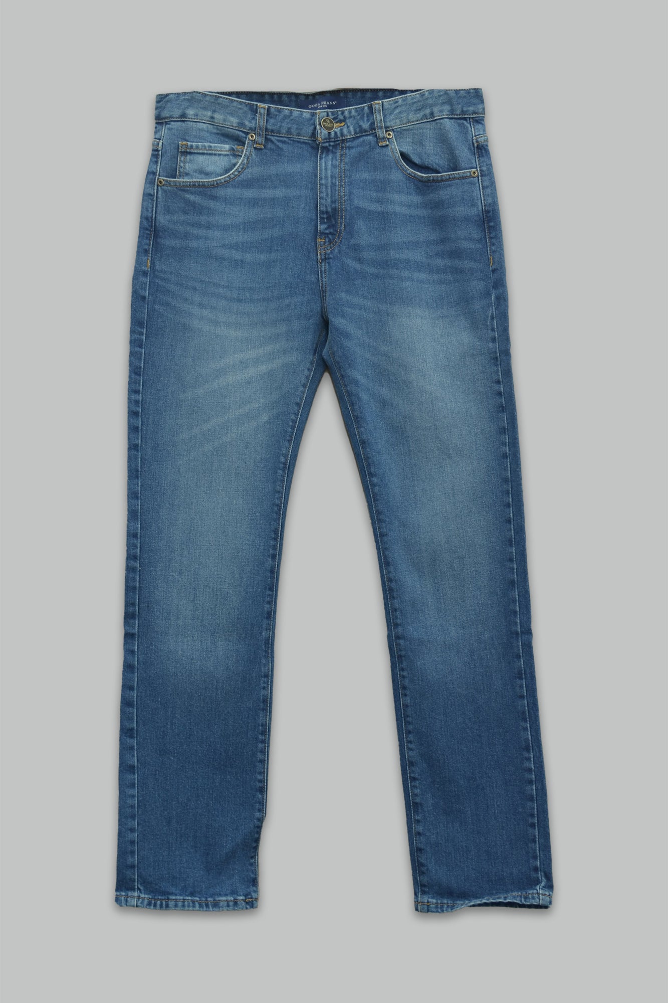 Pantalón de mezclilla Regular Stretch Fit para hombre – Goga & Co